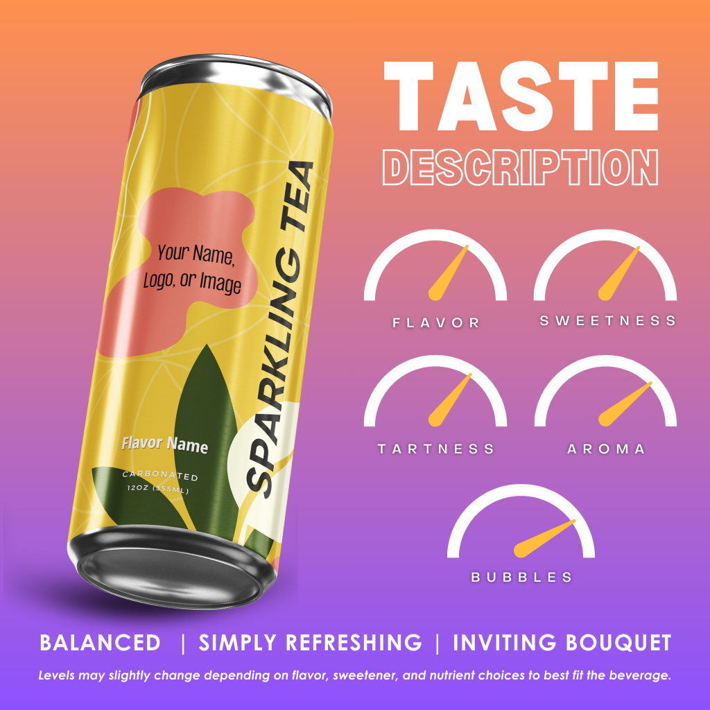 Custom Branded Sparkling Iced Tea – DIY Beverages