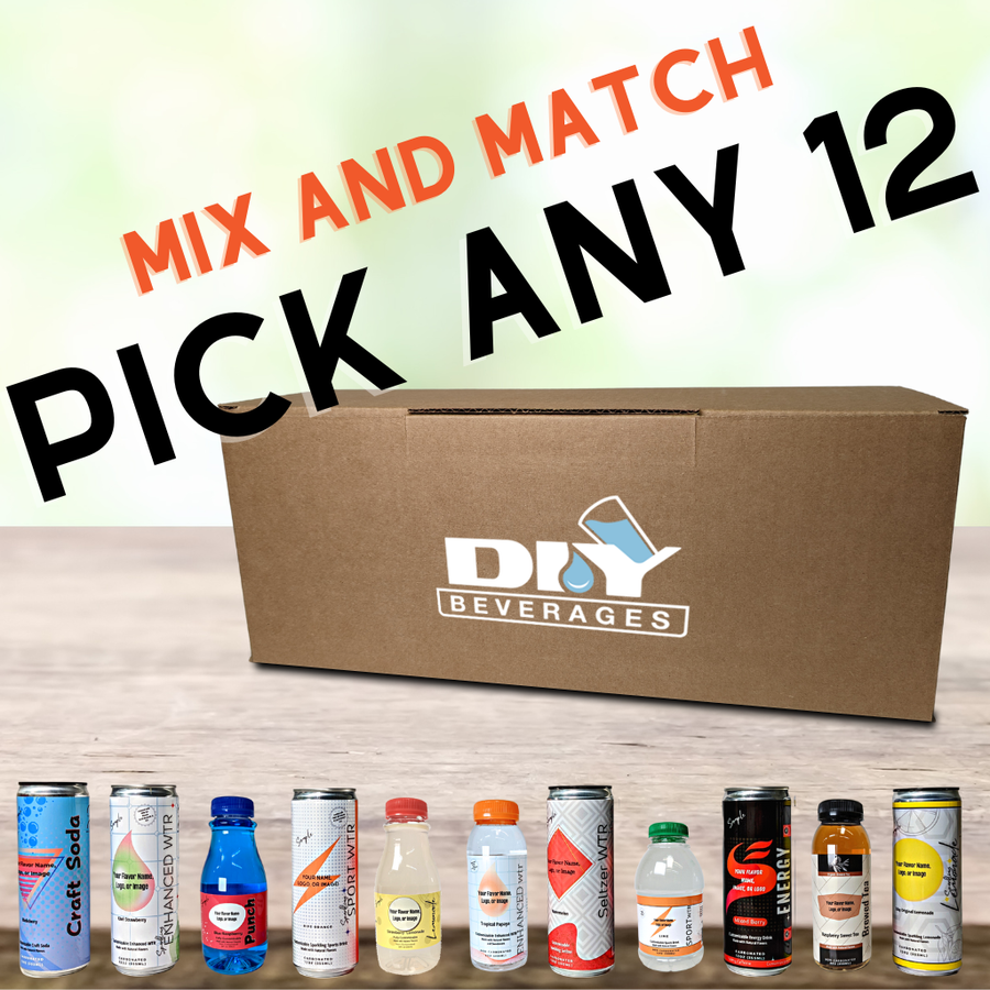 Customizable Drinks - Try Before You Buy - Sample Bundle – DIY Beverages