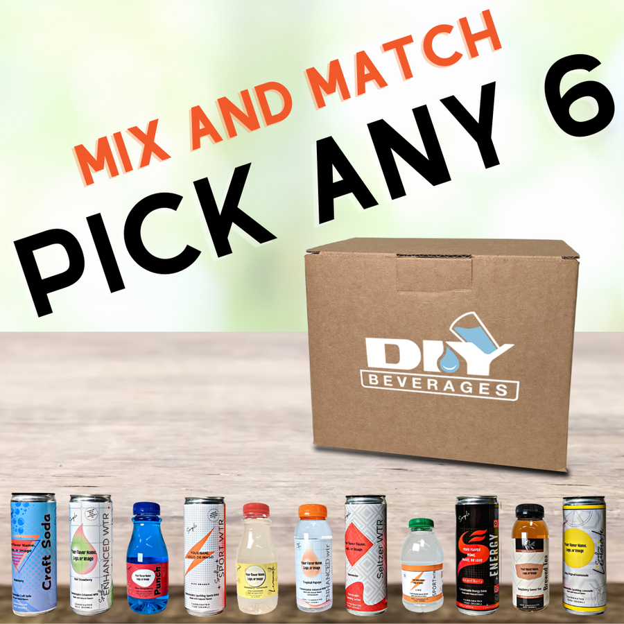 Customizable Drinks - Try Before You Buy - Sample Bundle – DIY Beverages